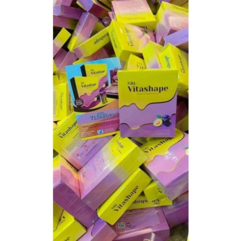 Jual VITASHAPE NRL ORIGINAL BPOM MINUMAN PENURUN BERAT BADAN AMAN UNTUK ...