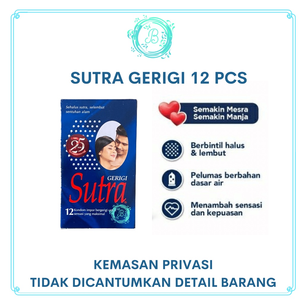 Jual Kondom Sutra Gerigi 12 Pcs Alat Kontrasepsi Sutra Tekstur Bintil ...