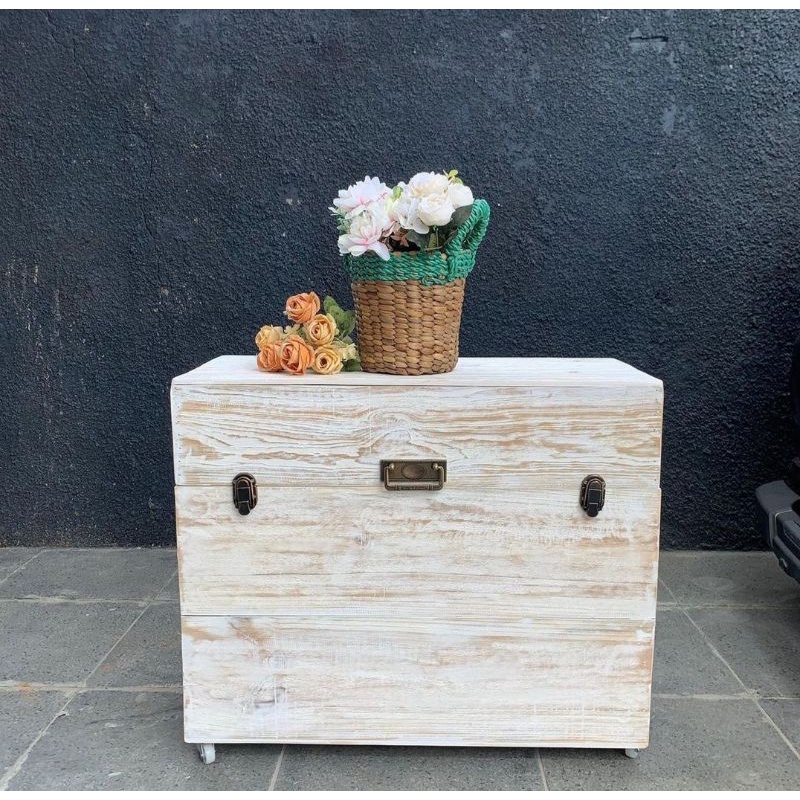 Jual Meja Peti Vintage Rustic | Shopee Indonesia