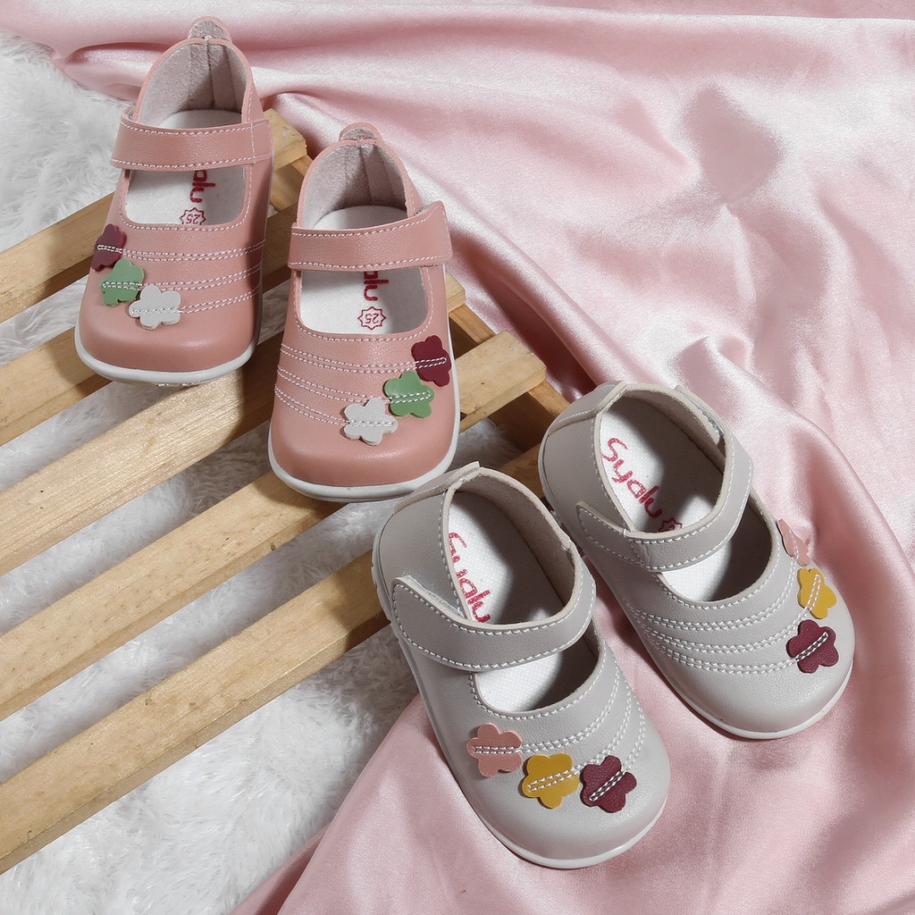 Jual Sepatu Anak Perempuan Usia 1 2 Tahun Bunyi Bahan Sintetis C13 ...
