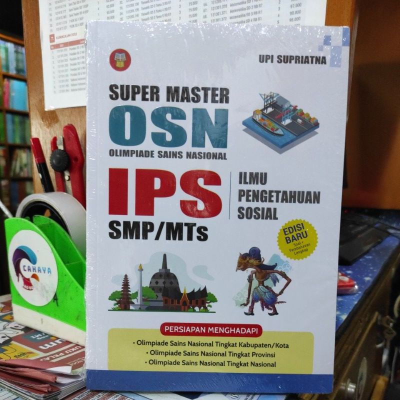 Jual SUPER MASTER OSN IPS SMP MTS OLIMPIADE IPS SMP YRAMA WIDYA ...