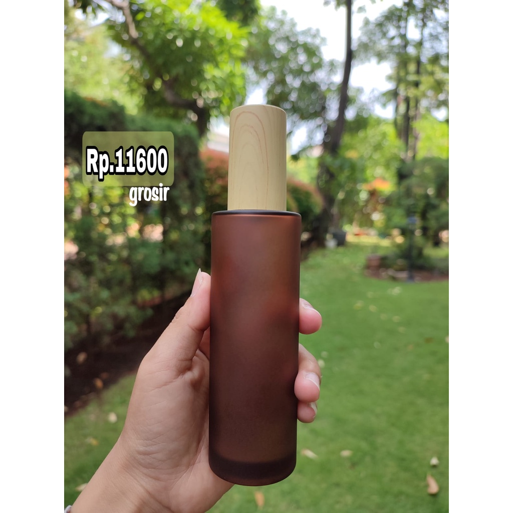 Jual Botol Spray Pump 100ml Botol Sprayer Kosmetik Serum Toner 100ml ...