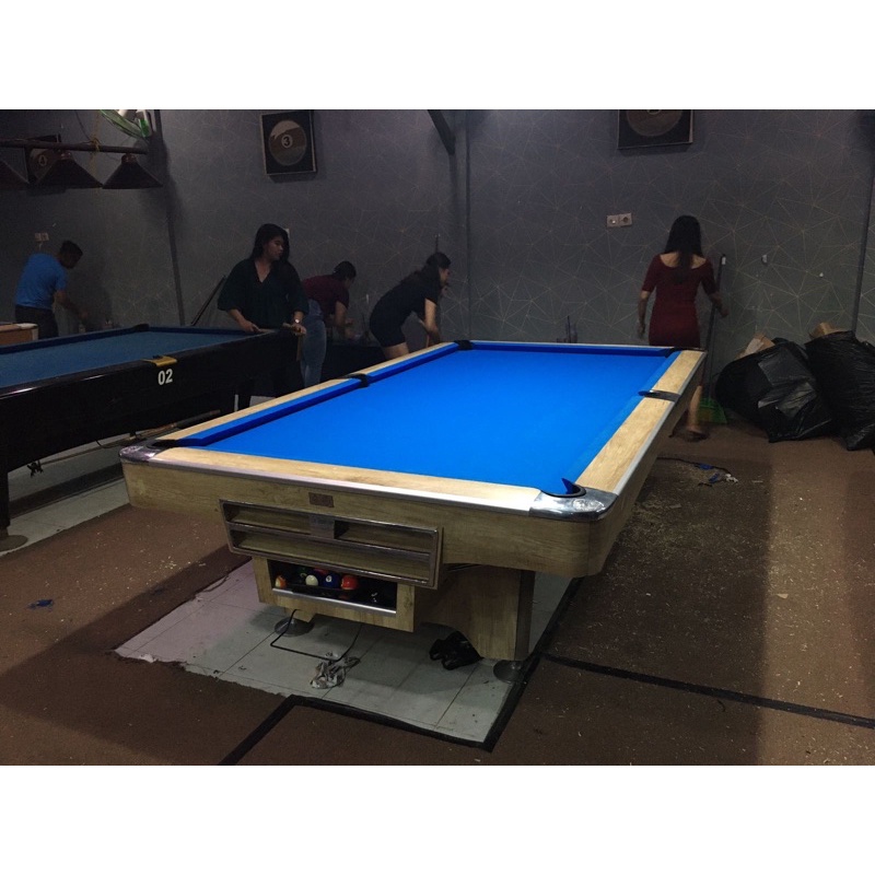 Jual meja billiard 9feet premio - meja bilyar - meja billiard | Shopee ...