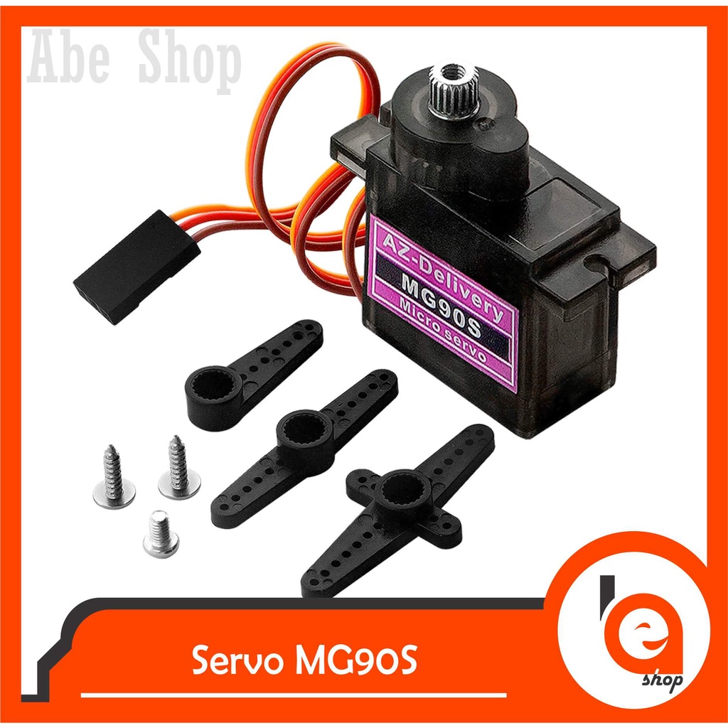 Jual Servo Metal Gear MG90S Tower Pro Micro Servo MG-90 MG-90S Metal ...