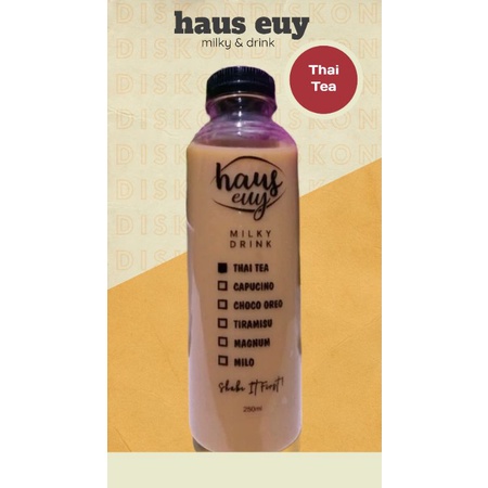 Jual haus euy - Thai Tea | Shopee Indonesia