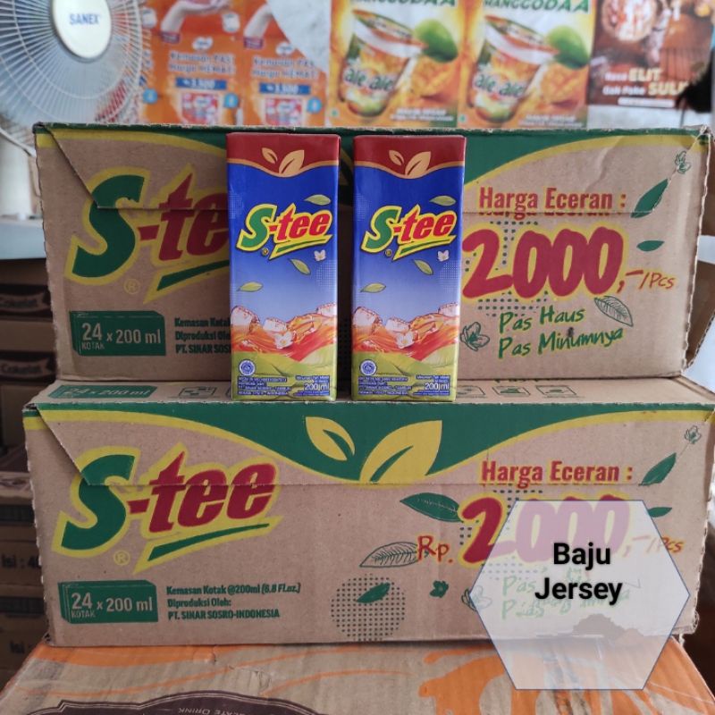 Jual S-tee 200 ml ( 1 Dus isi 24 pcs ) | Shopee Indonesia
