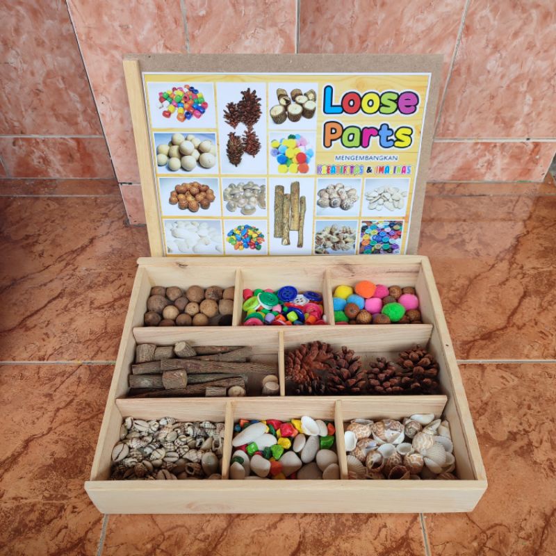 Jual Loose Parts Besar Mainan Montessori | Shopee Indonesia