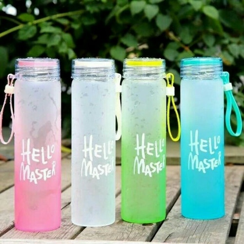 Jual BOTOL KACA HELLO MASTER / MY BOTTLE HELLO MASTER BOTOL MINUM ...