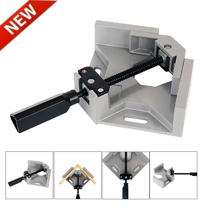 Jual Corner Clamp Siku Penjepit Sudut Frame Kaca Kayu 90 Derajat - CC90 ...