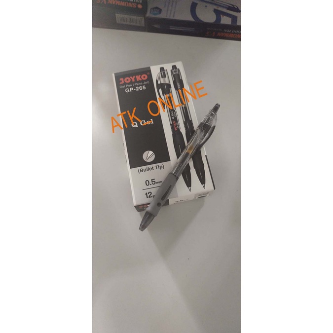 Jual Gel Pen/ Pulpen Gel/ Pena Joyko GP-265 Q Gel 0.5 mm ORIGINAL | Shopee Indonesia