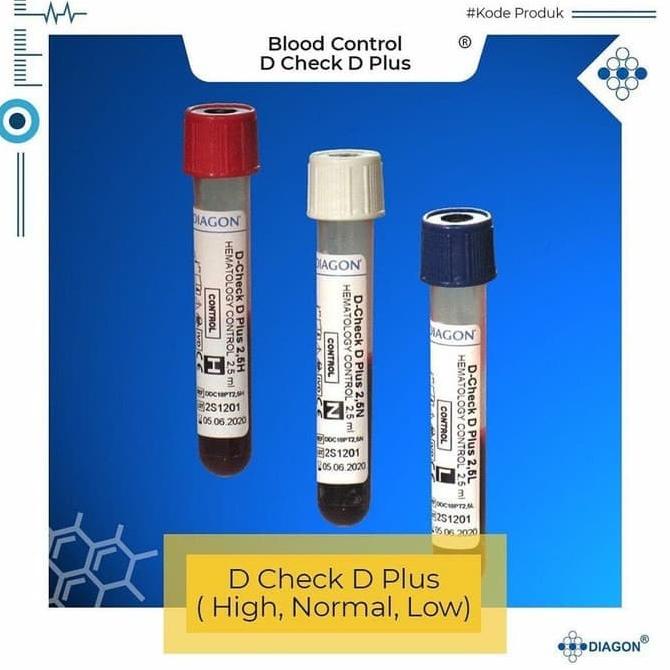 Jual Blood Control Hematology Diagon Kontrol Hematologi Normal 3 Diff ...