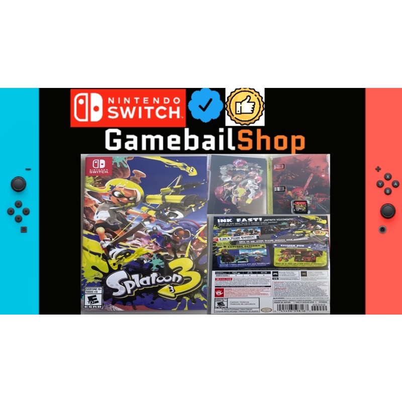 Jual Nintendo Switch Game - Splatoon 3 2022 ( US / EUR / ENGLISH ...