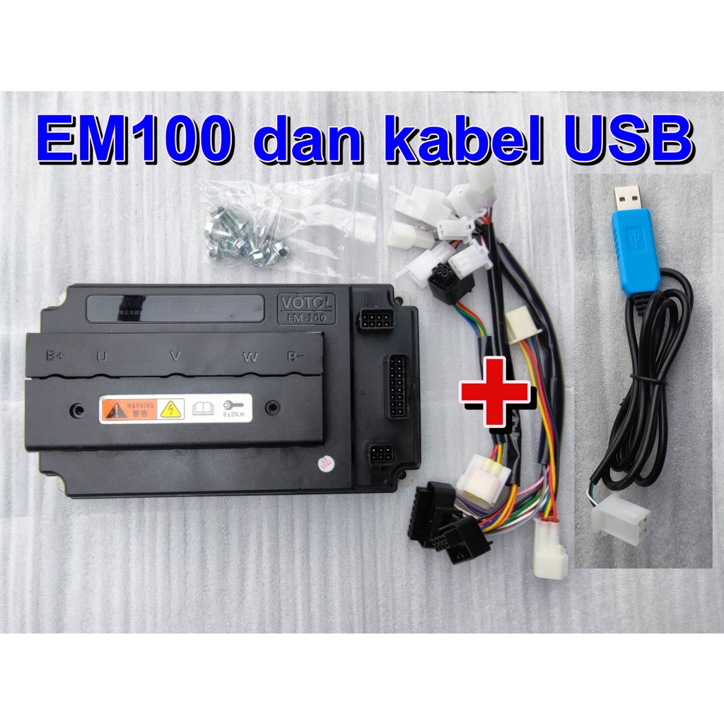 Jual VOTOL EM100 EM100S controller BLDC sepeda motor listrik electric ...