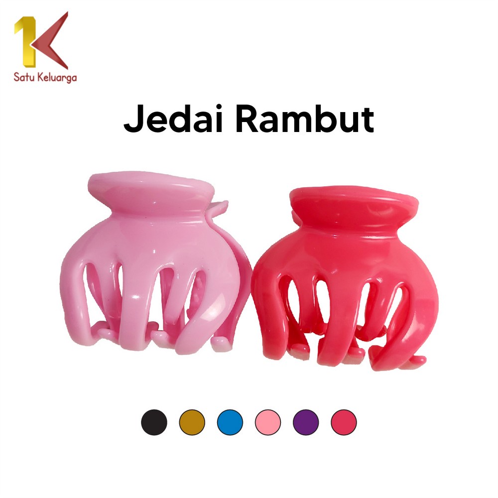 Jual Satu Keluarga Jepit Rambut jedai Cakar 5 Ukuran 5cm C747 Jepit ...