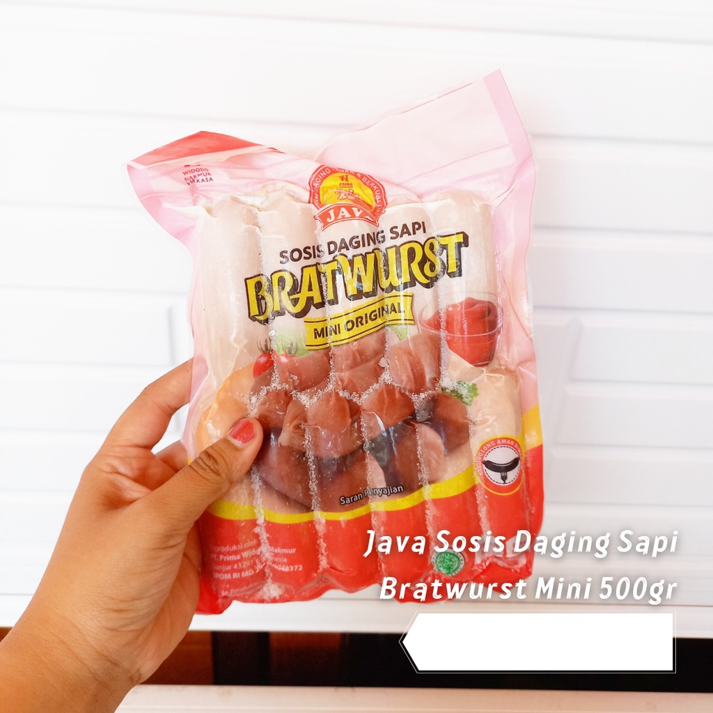 Jual ADDRIELLA Java Sosis Sapi Bratwurst Mini 500gr | Java/Frozenfood ...
