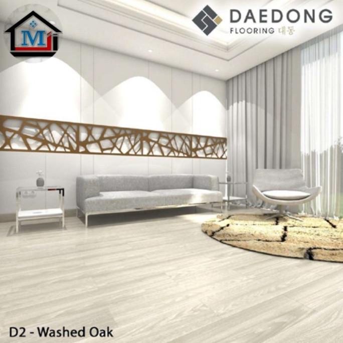 Jual Vinyl Lantai Kayu D2 Washed Oak Daedong/Box Batamexstore | Shopee ...