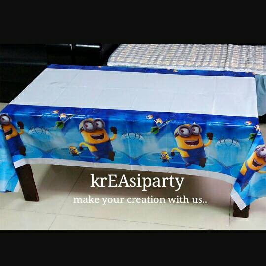 Jual Taplak Meja Minion/Table Cover Minion | Shopee Indonesia