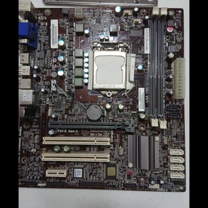 Jual mobo mainboard motherboard ecs h61 socket 1155 | Shopee Indonesia