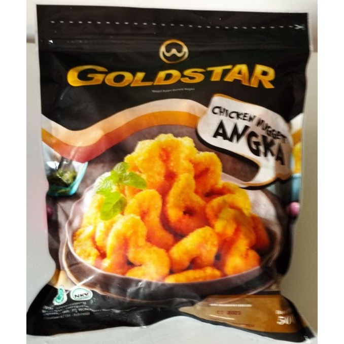 Jual Goldstar Chicken Nugget Angka 500 gr | Shopee Indonesia