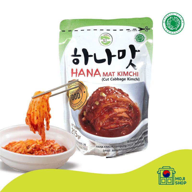 Jual Kimchi- Hana Mat Premium Korean Kimchi 215gr / Kimchi Halal ...