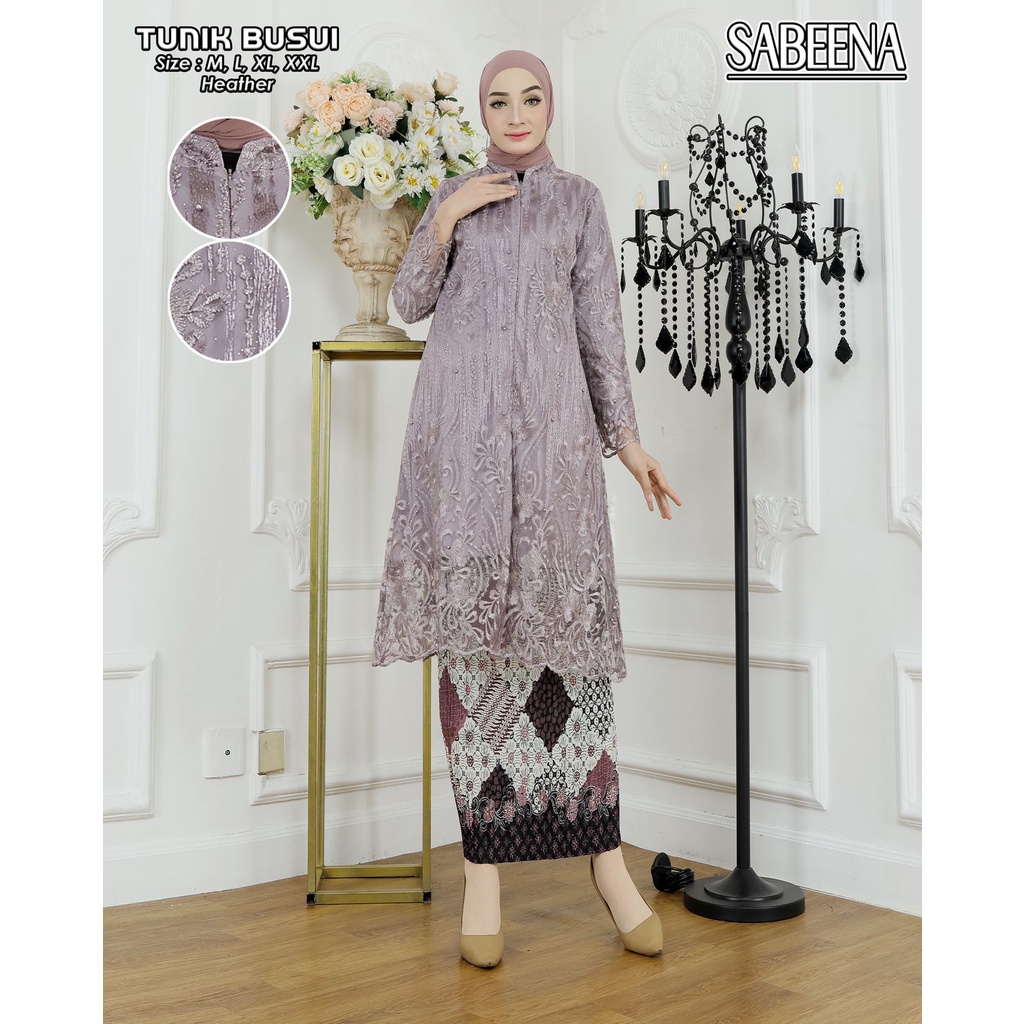 Jual Kebaya Modren Terbaru Tunik Busui Silver - Kebaya Wisuda - Kebaya Pesta - Set Kebaya Modren ...