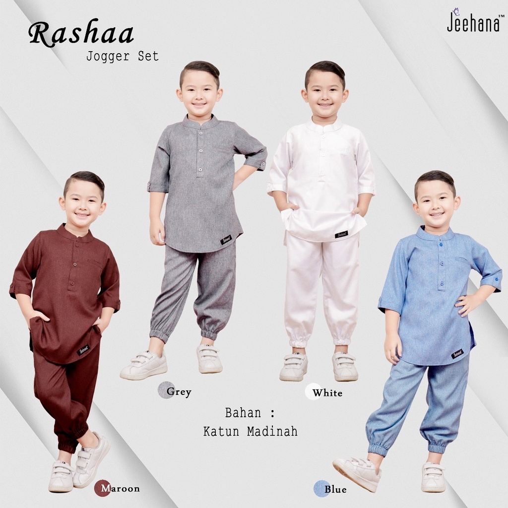 Jual Setelan Koko Anak Laki-Laki Jeehana Koko Jogger Set Kids Rashaa ...