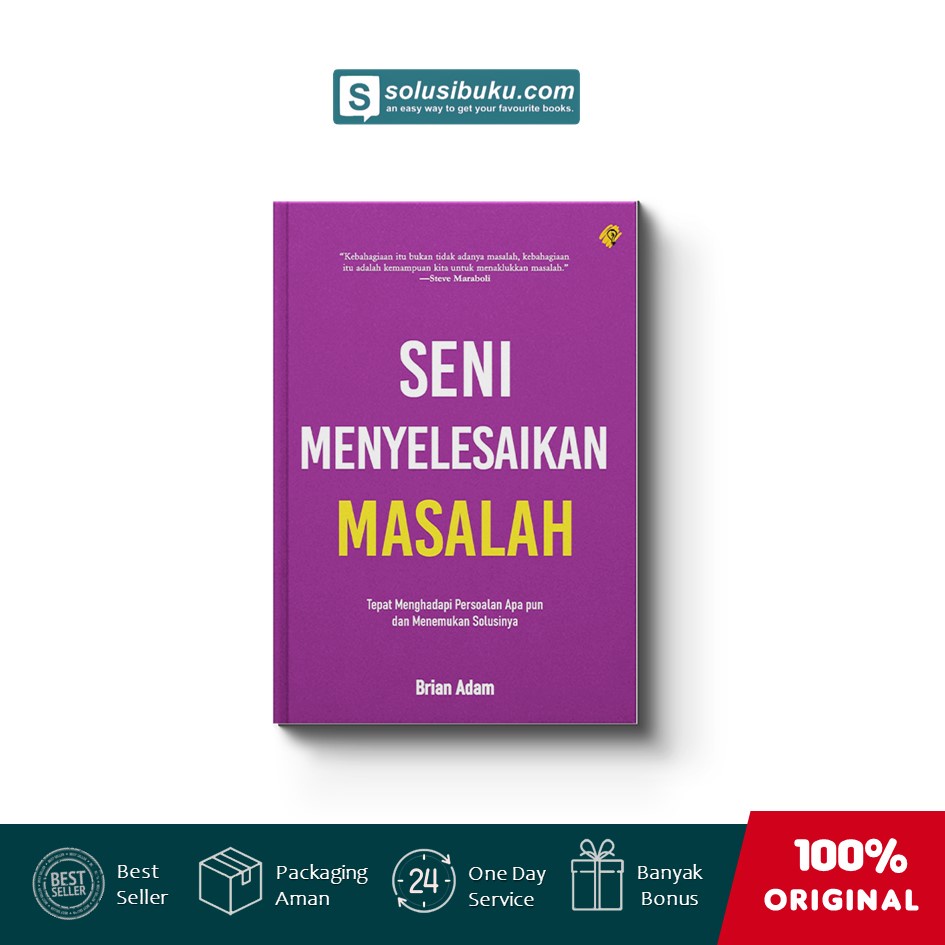 Jual Buku Seni Menyelesaikan Masalah (Bright Publisher) | Shopee Indonesia