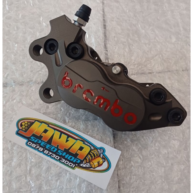 Jual Kaliper brembo kiri 4P big cnc billet grade A thailand universal | Shopee Indonesia