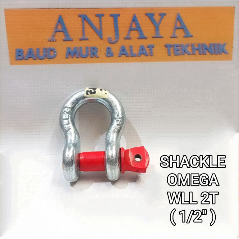 Jual WIPRO Shackle Omega 1/2" ( WLL 2 TON ) | Shopee Indonesia