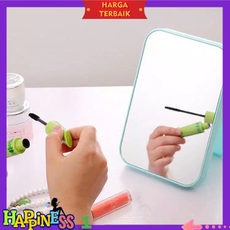 Jual Kaca Rias Make Up Cermin Lipat Persegi Simple Portable Murah ...