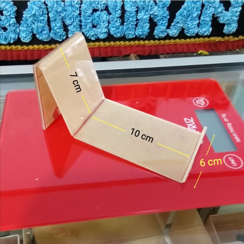 Jual stand sepatu akrilik / display sepatu akrilik / dudukan sepatu ...