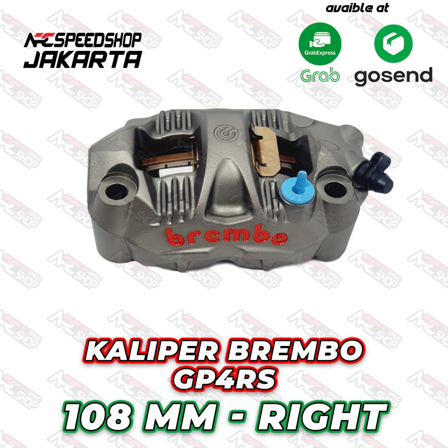 Jual Kaliper Brembo Radial GP4RS 108 MM Kanan / Right | Shopee Indonesia