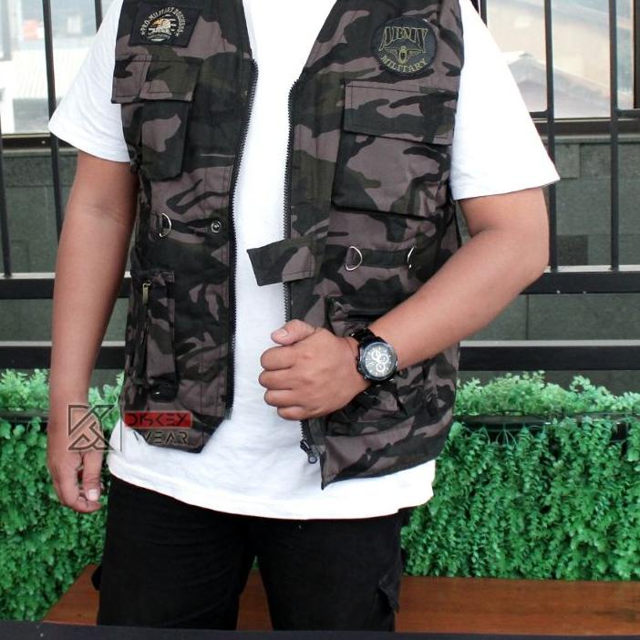 Jual Rame-Rame Vest Rompi / Rompi army / Rompi crew / Rompi mancing ...