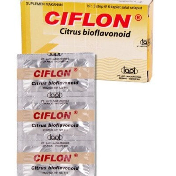 Jual CIFLON TABLET WASIR DAN INSUFLIENSI VENA PADA KAKI 6 TABLET ...