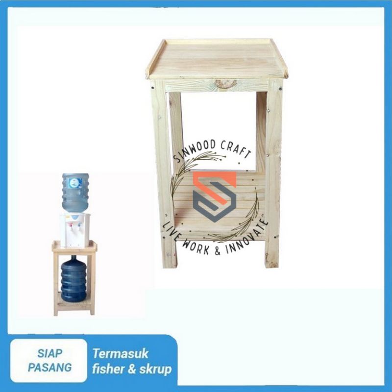 Jual Rak Dispenser | Meja Dispenser Kayu | Shopee Indonesia