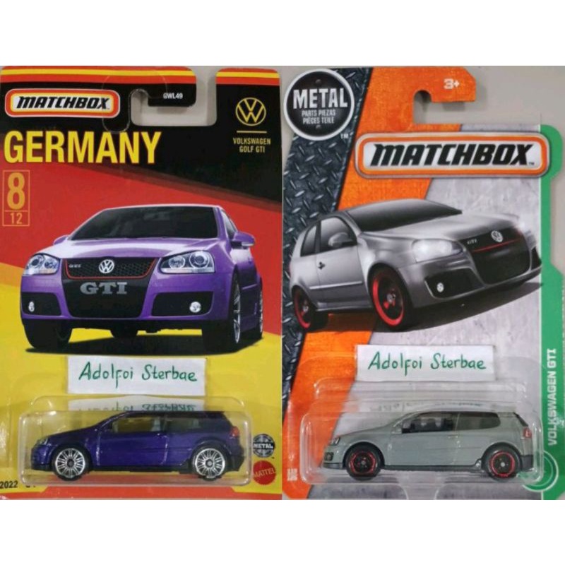 Jual matchbox volkswagen golf gti gt1 edisi germany 8/12 | Shopee Indonesia