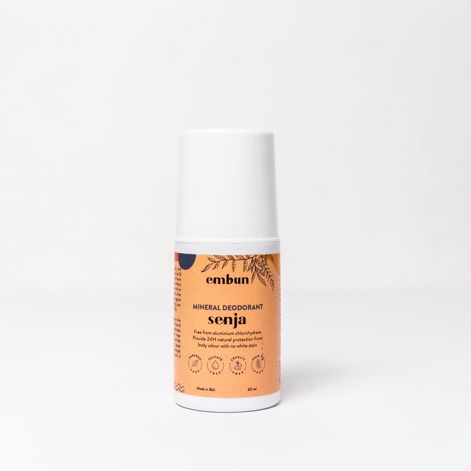 Jual EMBUN Mineral Deodorant Roll On Senja 60 ml - Deodoran Mineral ...
