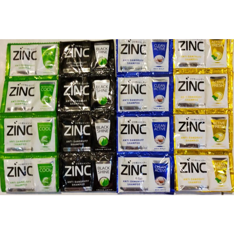 Jual Zinc Shampoo sachet Renteng | Shopee Indonesia