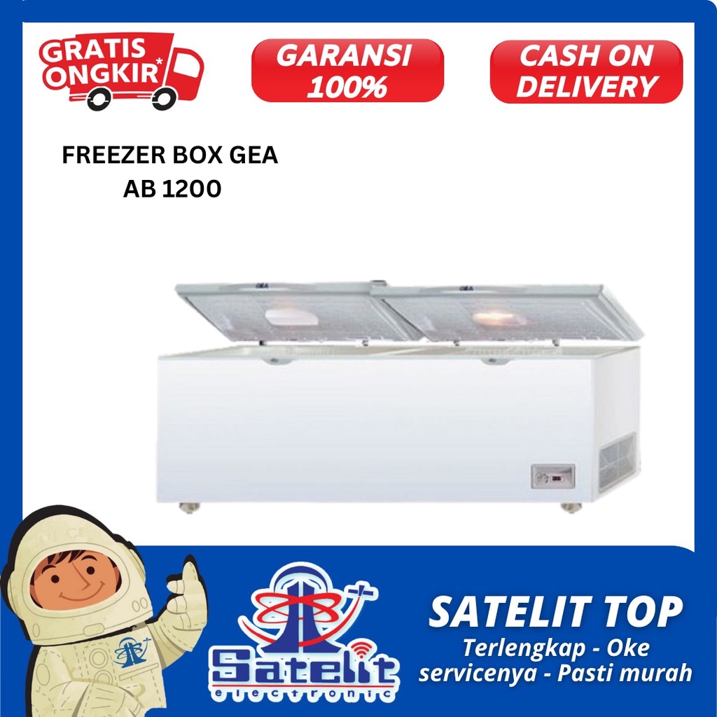 Jual FREEZER BOX / CHEST FREEZER / PENYIMPANAN DAGING GEA AB 1200 ...