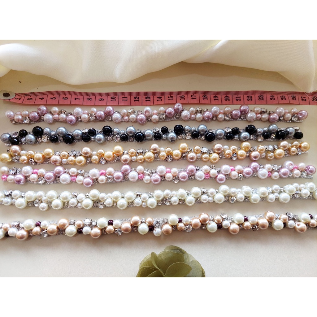 Jual Payet rangkai mutiara Q08/Mutiara rangkai jahit / Rangkai Mutiara ...