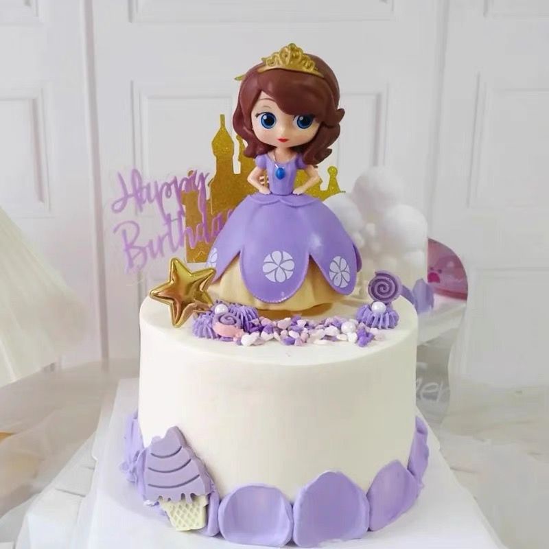 Jual Topper Boneka Princess Sofia Ungu Dekorasi Hiasan Kue Ulang Tahun ...