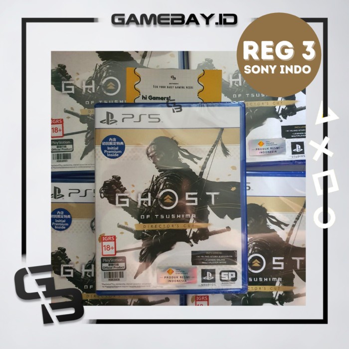 Jual Ps5 Ghost Of Tsushima Director'S Cut / Directors Cut Cd / Dvd / Kaset / Game / Games ...