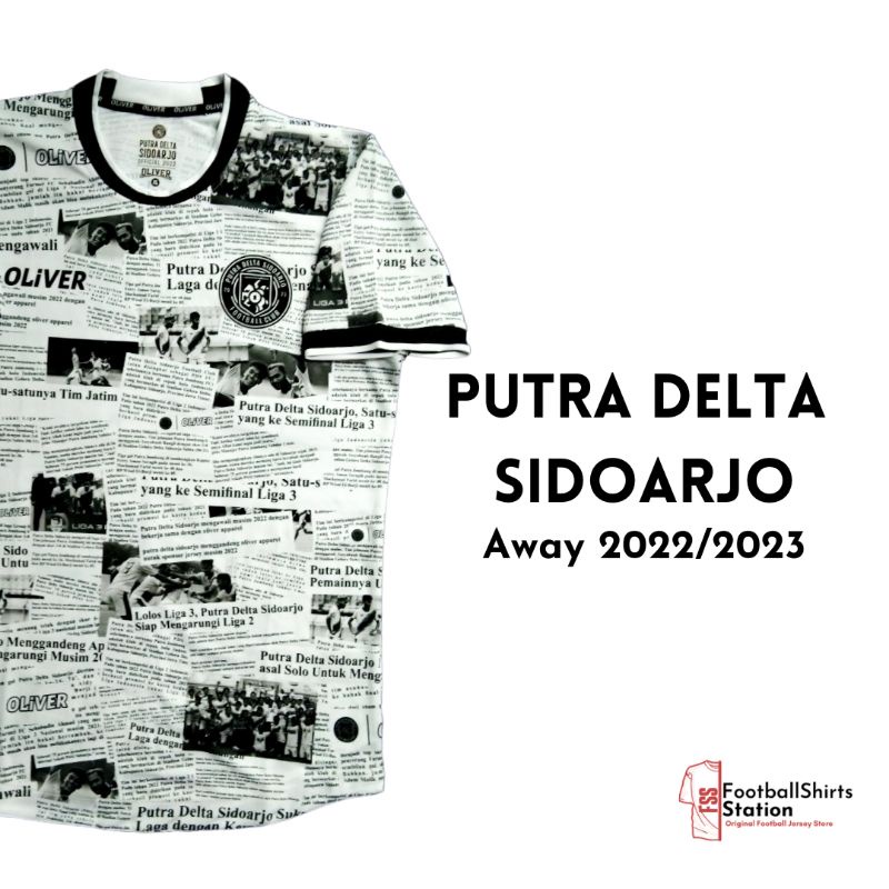 Jual Jersey Putra Delta Sidoarjo Away Supporter Version Original Oliver ...