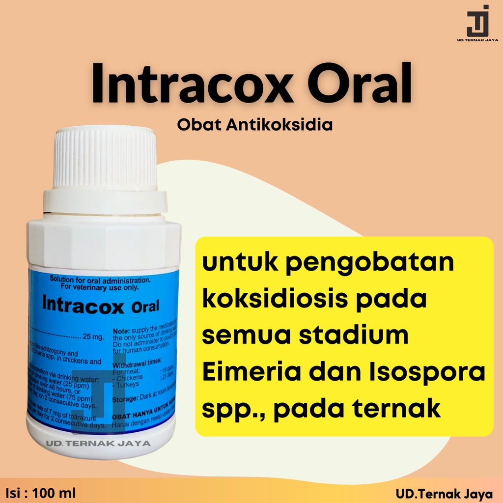 Jual Intracox Oral 100 ml - Obat Koksidiosis Koksi Mencret Diare ...