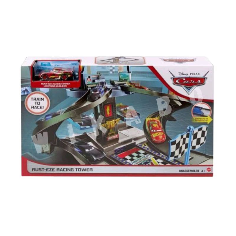 Jual Disney Pixar Cars Rust-Eze Racing Tower Race Track Toy | Shopee ...