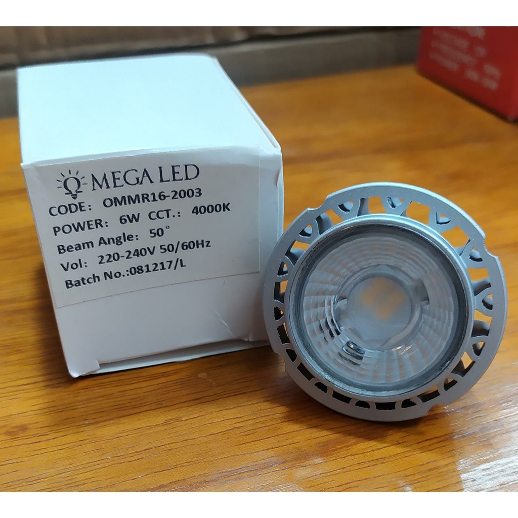 Jual Lampu halogen led MR16 6W / lampu led mr16 220v / lampu mr16 | Shopee Indonesia