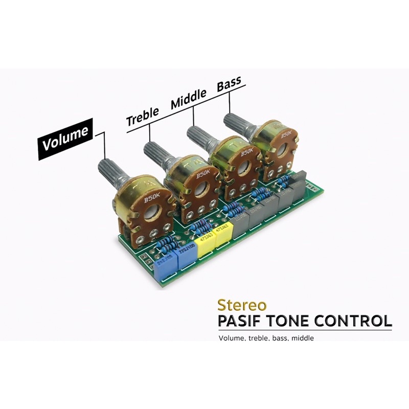 Jual Stereo Pasif Tone Control Plus Middle | Shopee Indonesia