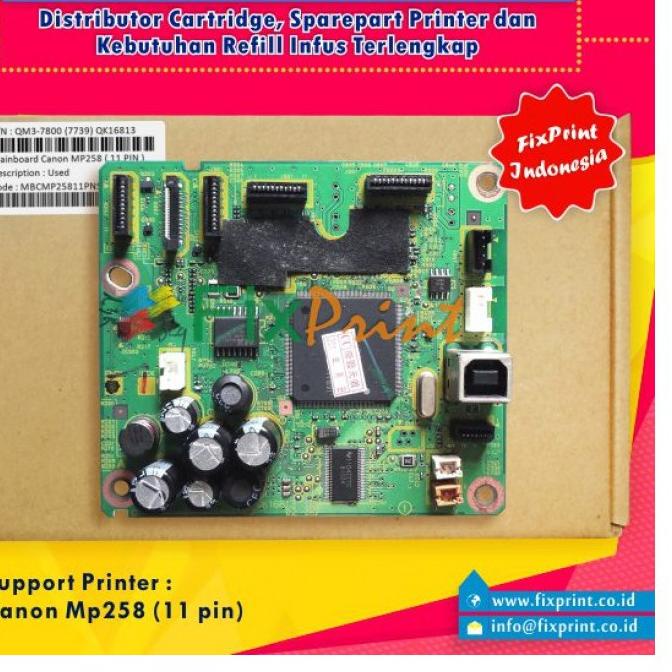 Jual Diskon ️Mainboard Printer Canon MP258 Logic Board Canon MP258 Motherboard MP258 11 PIN|KD1 ...