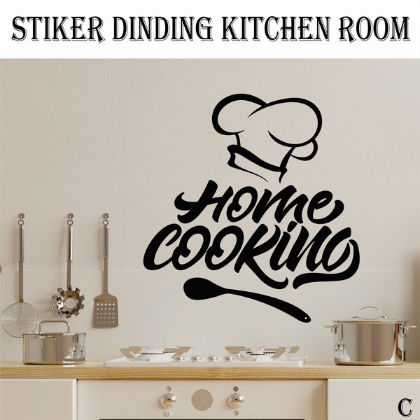 Jual STIKER DINDING KITCHEN DAPUR / STIKER HIASAN DINDING DAPUR / WALL ...