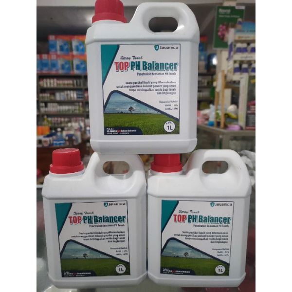 Jual Top PH Balancer dolomit cair penetral PH tanah 1 liter | Shopee ...